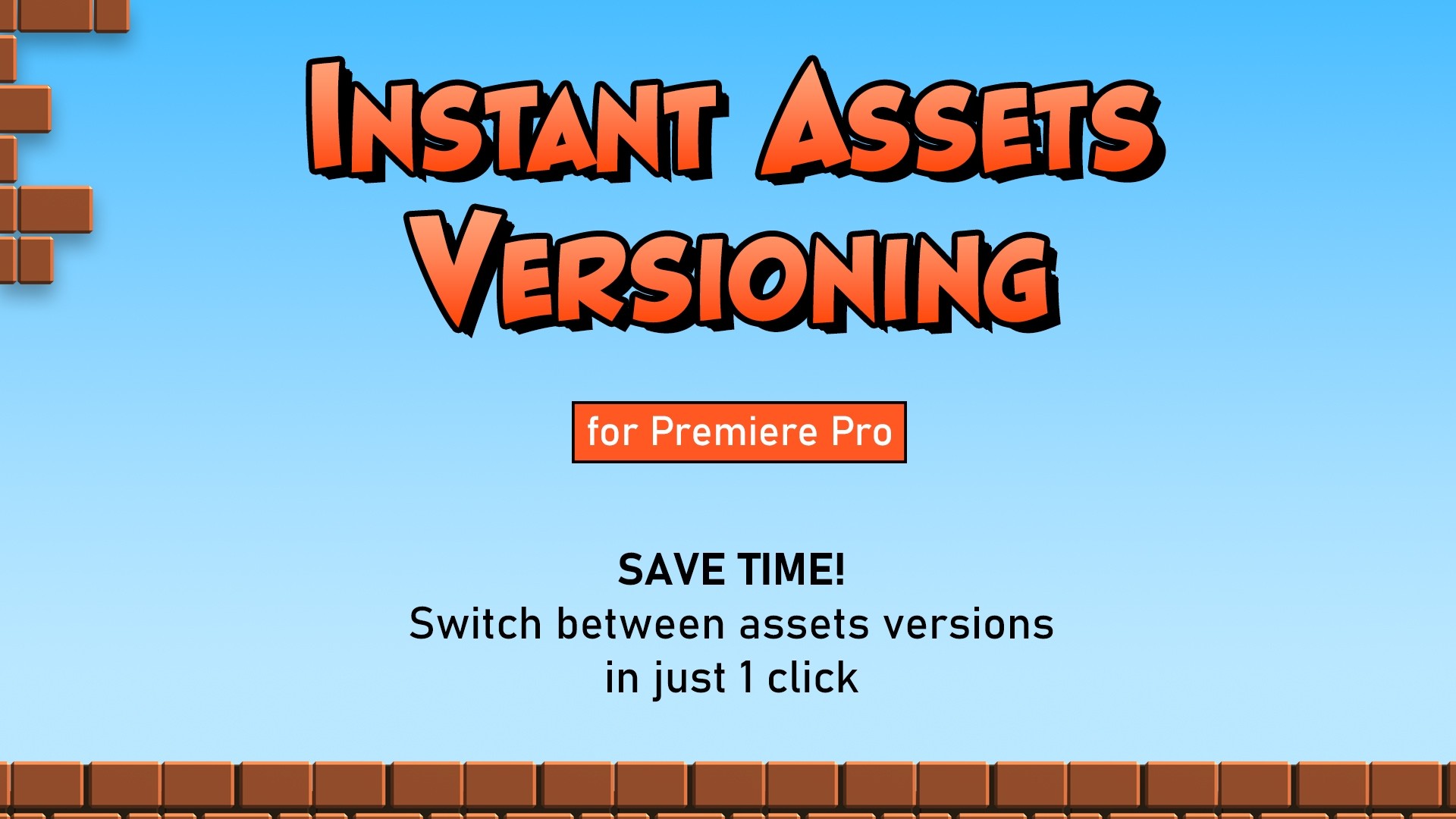 Instant Assets Versioning For Premiere Pro Aescripts