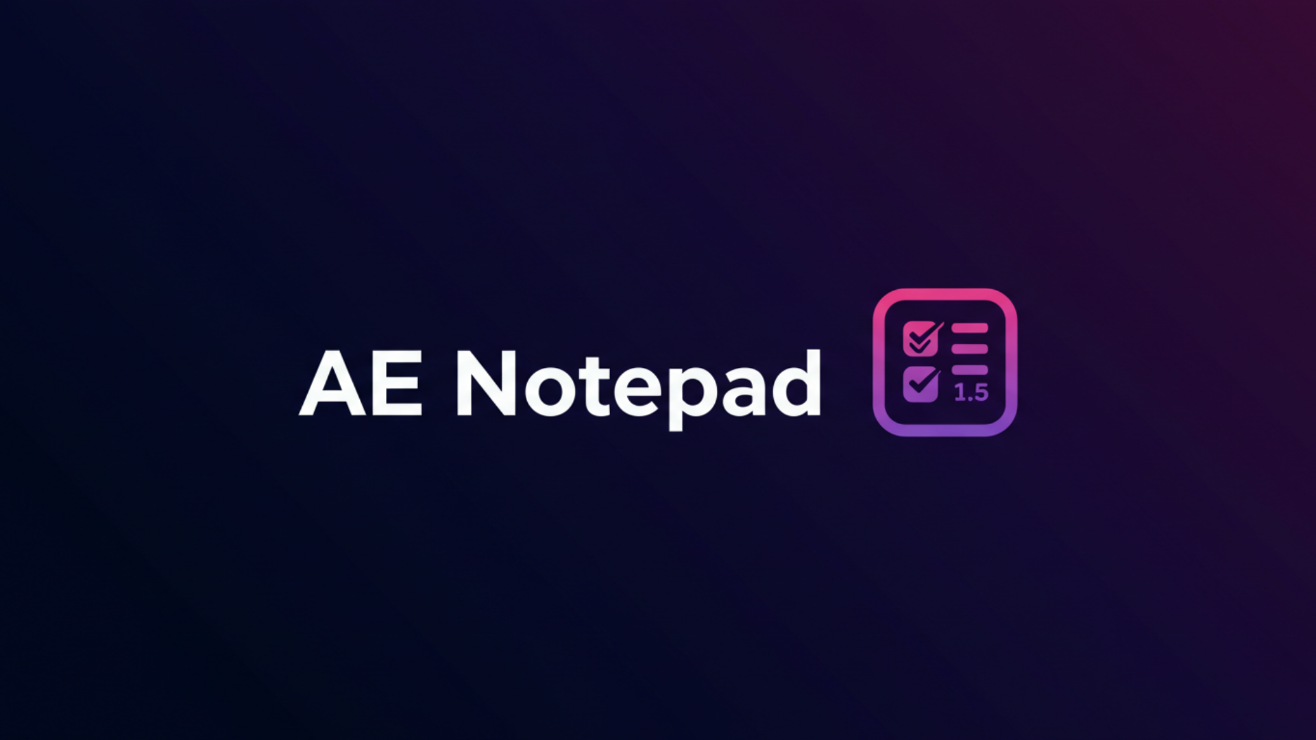 AE Notepad - aescripts.com