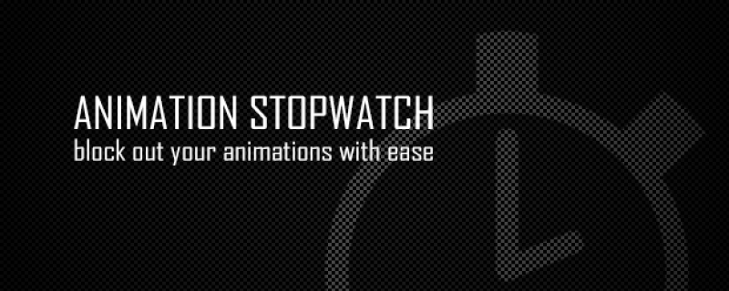 Animation Stopwatch - aescripts.com Animation Stopwatch - aescripts.com