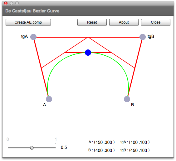 DeCasteljau Bezier Curve Aescripts Aeplugins Aescripts