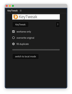 KeyTweak - aescripts.com